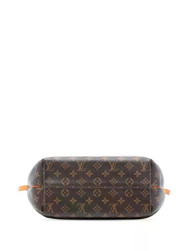 LOUIS VUITTON 2015 Monogram Turenne Mm Satchel - Brown