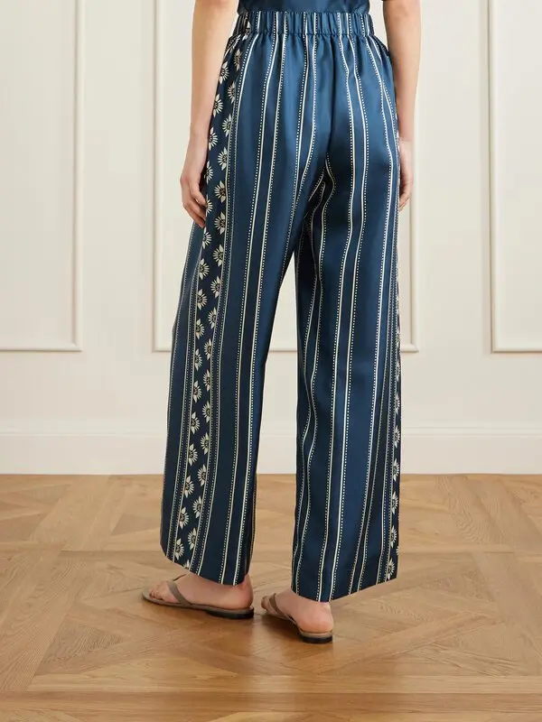 ERES Oolong Striped Silk-voile Pants