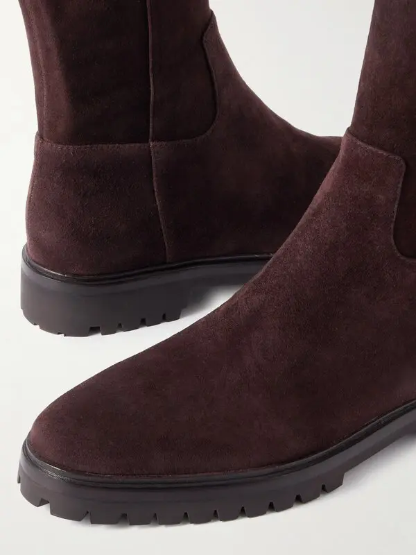 LOEFFLER RANDALL Danny Stretch-suede Ankle Boots