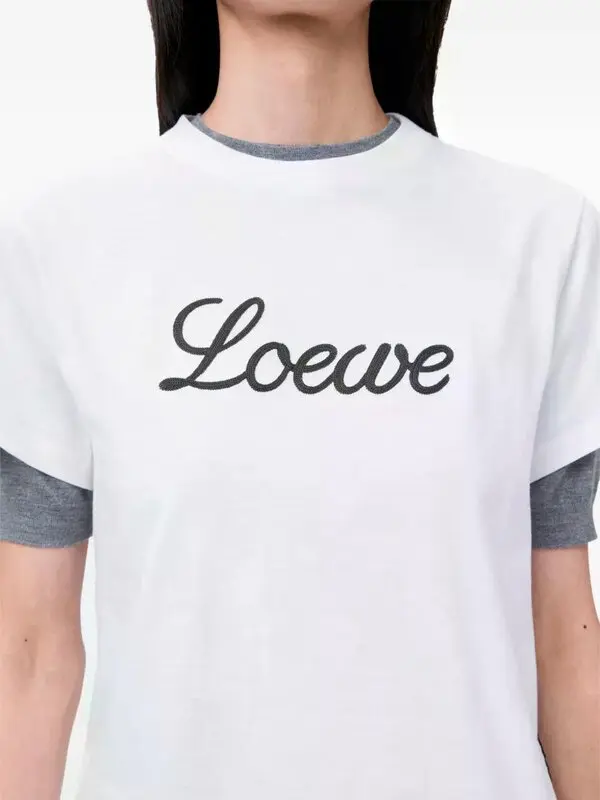Loewe Logo-lettering T-shirt