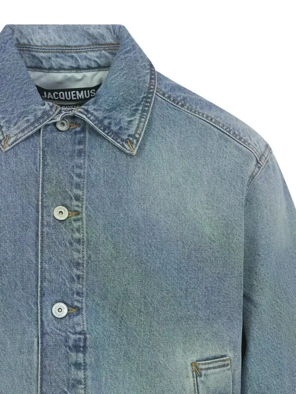 Jacquemus La Mirada De-nîmes Denim Jacket - Blue