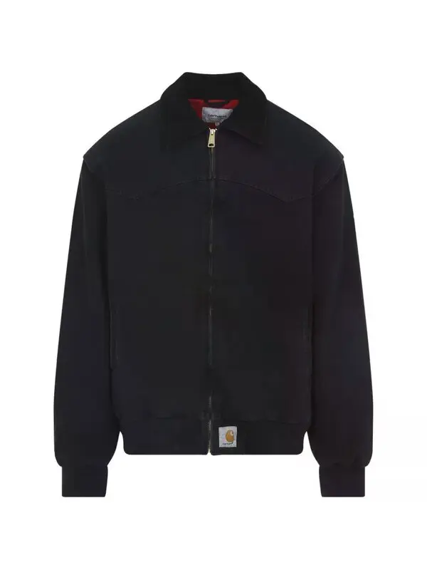 Carhartt Work In Progress Corduroy-collar Jacket - Black