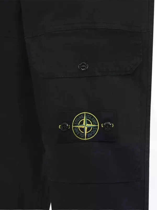 Stone Island Logo-patch Cargo Trousers