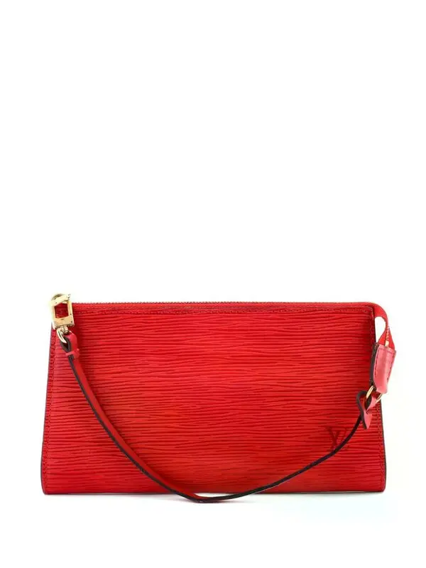 LOUIS VUITTON Pochette Accessoires Epi Leather - Red