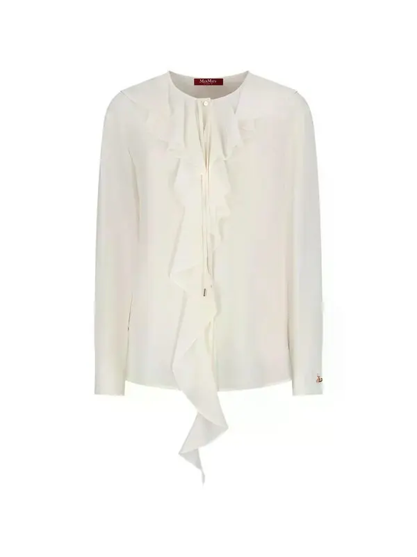 Max Mara Ruffled Blouse