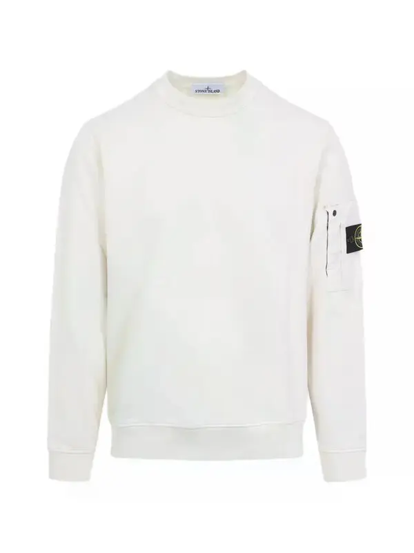 Stone Island Pocket Logo Sweatshirt - Neutrals