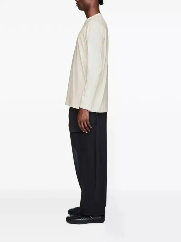 Y3 Print Long-sleeve T-shirt