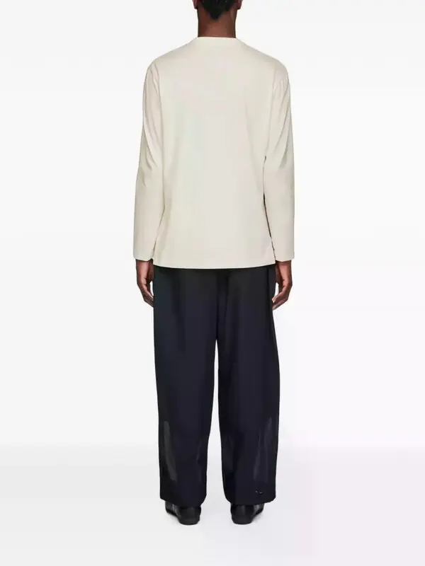 Y3 Print Long-sleeve T-shirt