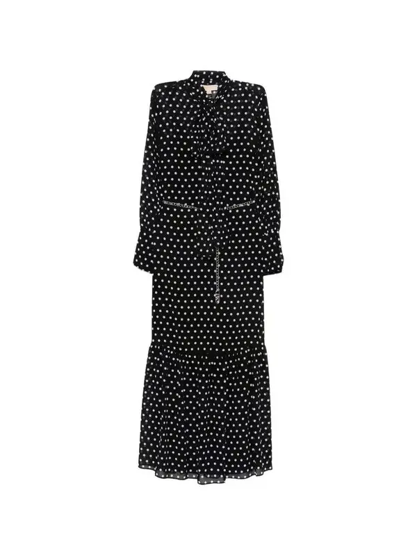 Michael Kors Polka Dot Maxi Dress