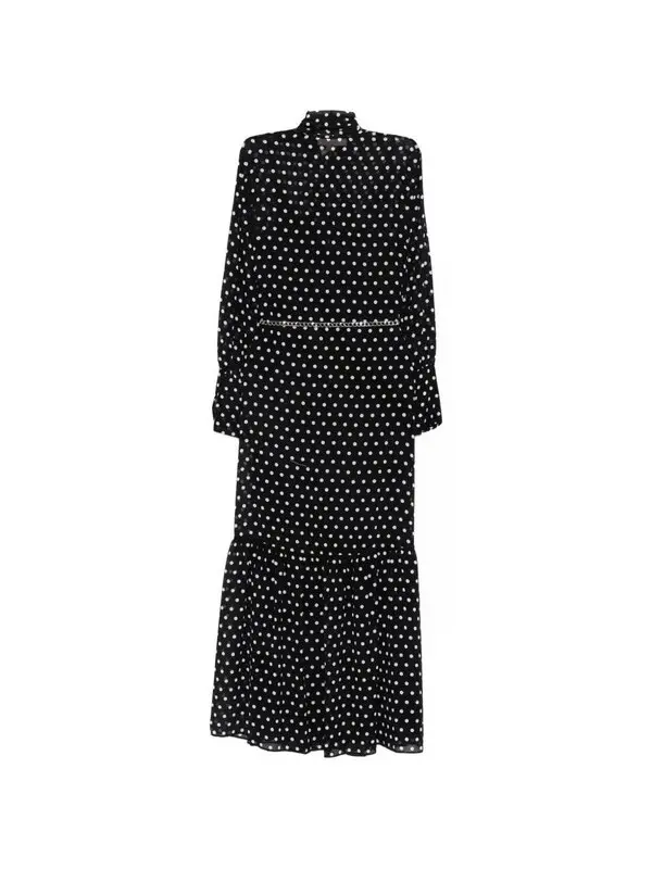 Michael Kors Polka Dot Maxi Dress
