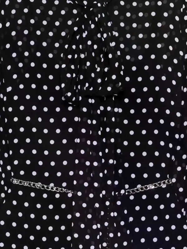 Michael Kors Polka Dot Maxi Dress