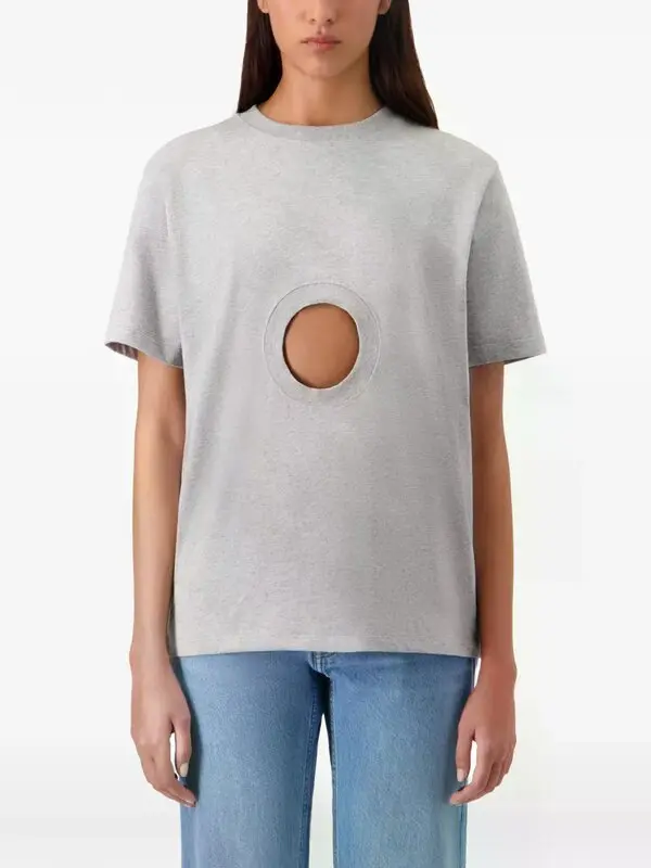 Coperni Window Circular Opening T-shirt