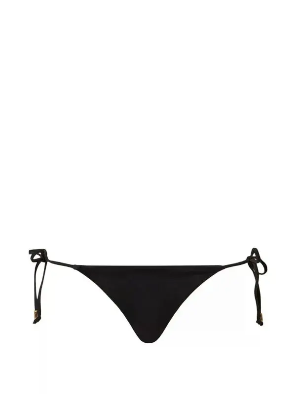 TWINSET Lace-fastening Bikini Bottom - Black