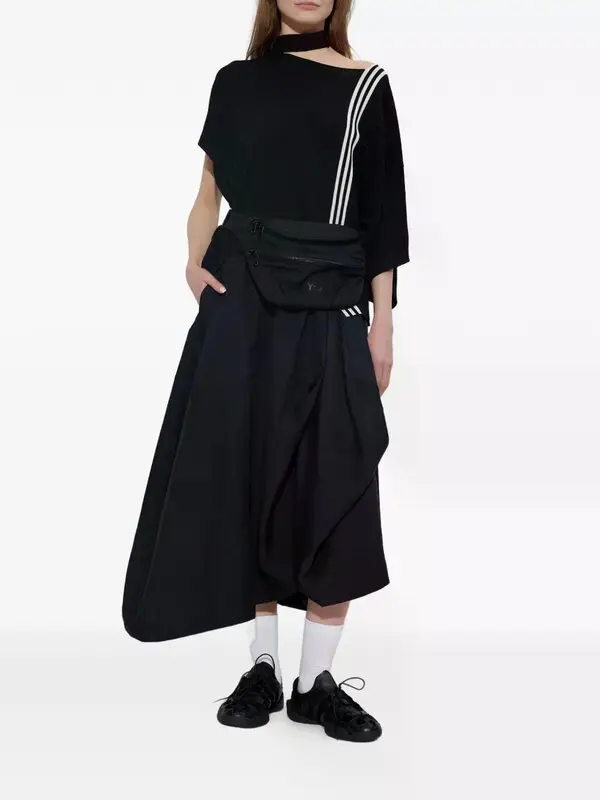 Y3 Three-stripe Cut-out T-shirt
