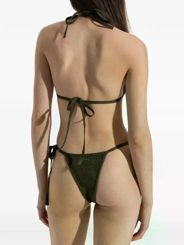Dsquared2 Crochet Two-piece Bikini - Green