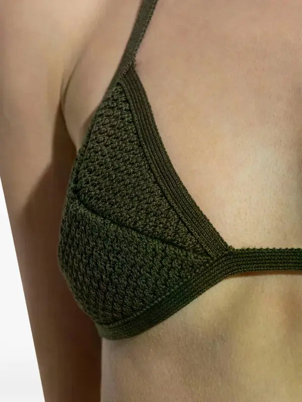 Dsquared2 Crochet Two-piece Bikini - Green