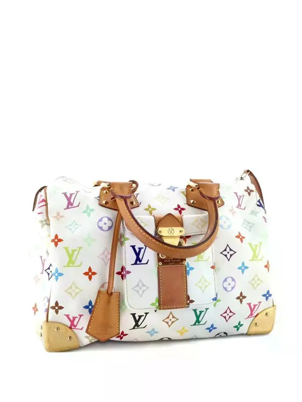 LOUIS VUITTON Speedy Handbag Monogram Multicolor 30 Satchel - Multicolour