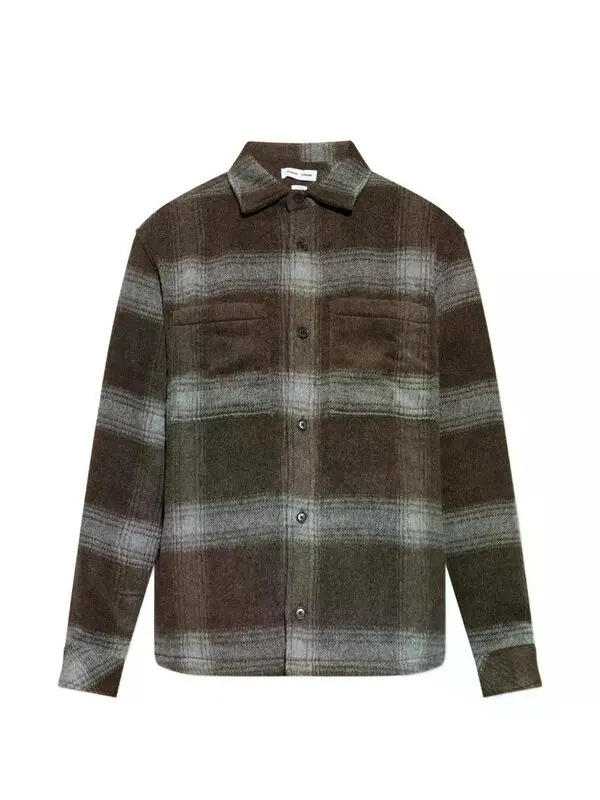 SAMSOE SAMSOE Sacastor Check-pattern Button Shirt
