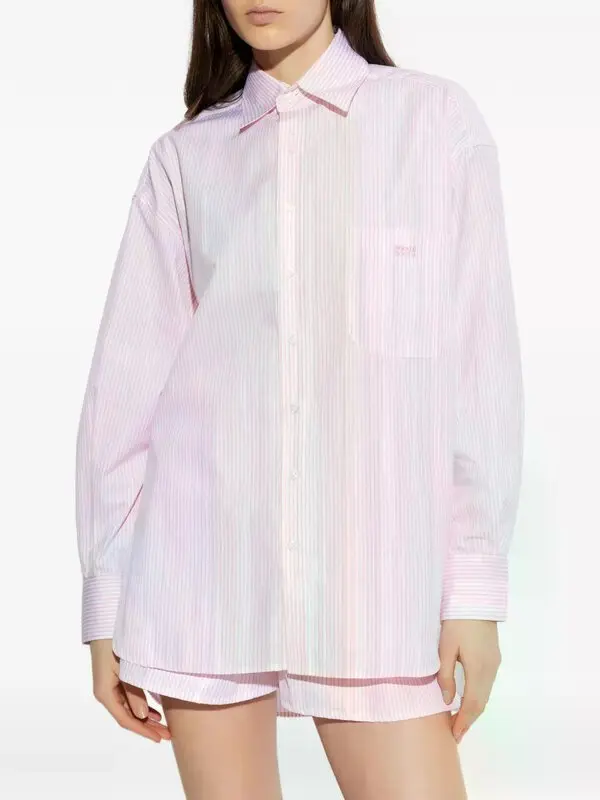 PARAMIDONNA Vanessa Striped Shirt - Pink