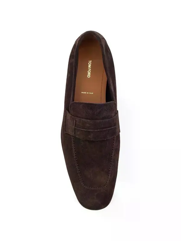 TOM FORD Suede Loafers - Brown