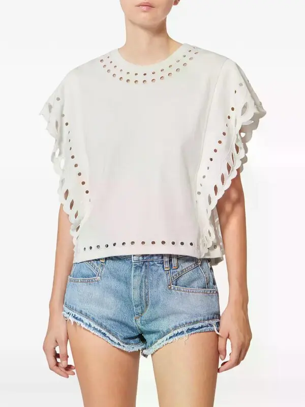 MARANT ETOILE Odyke T-shirt - Neutrals