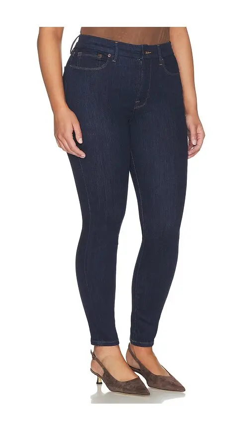 Good American Good Legs Skinny Jeans - Navy