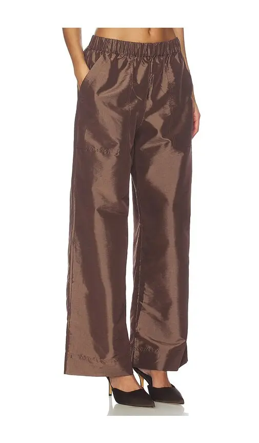 Simkhai Arden Pull On Pant - Chocolate