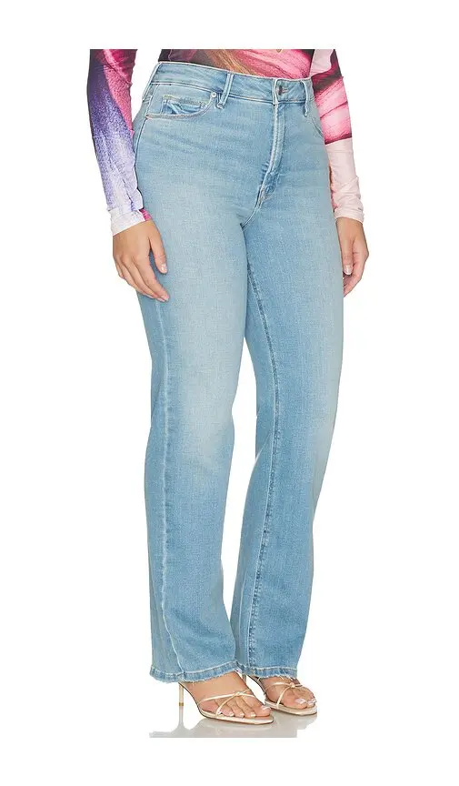 Good American Good True Straight Jeans