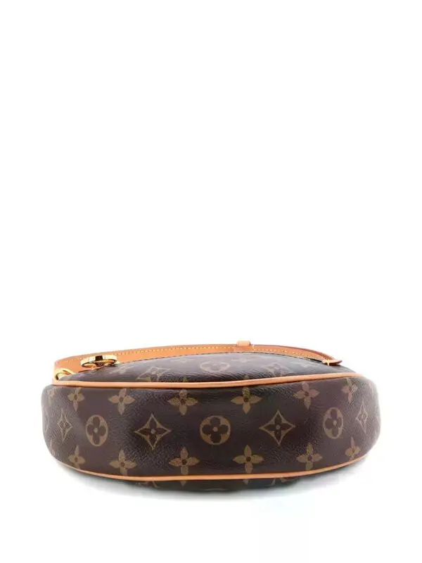 LOUIS VUITTON Loop Handbag Monogram Canvas Hobo Bag - Brown