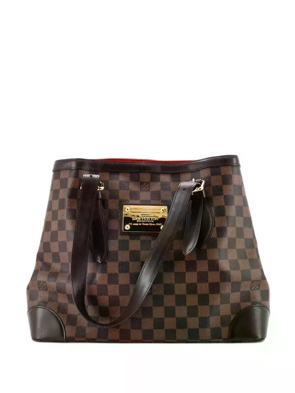 LOUIS VUITTON Hampstead Handbag Damier Mm Tote Bag - Brown