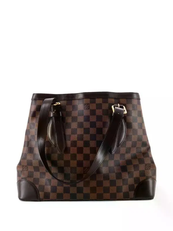 LOUIS VUITTON Hampstead Handbag Damier Mm Tote Bag - Brown