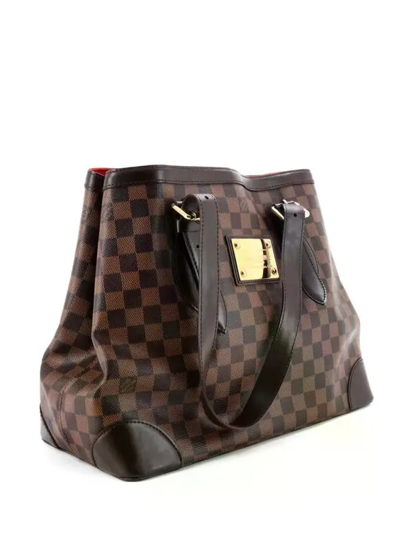 LOUIS VUITTON Hampstead Handbag Damier Mm Tote Bag - Brown