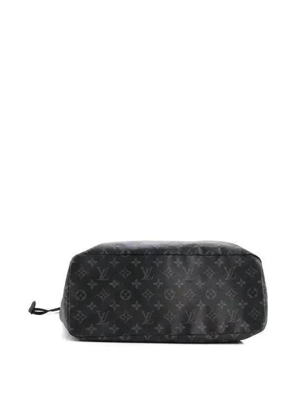 LOUIS VUITTON Cabas Light Drawstring Bag Monogram Eclipse Canvas