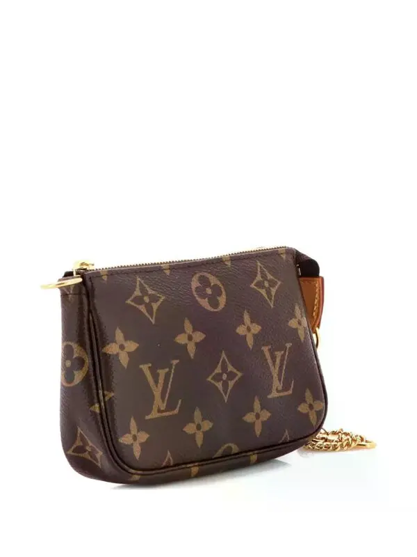 LOUIS VUITTON Pochette Accessoires Monogram Canvas - Brown