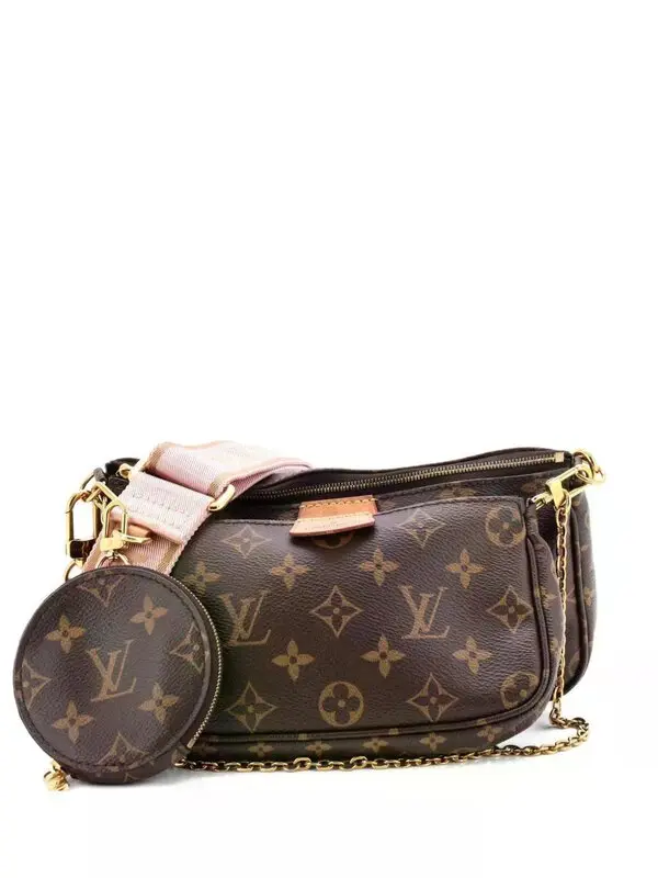 LOUIS VUITTON Multi Pochette Accessoires Monogram Canvas - Brown