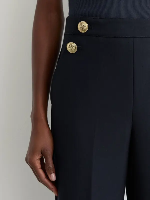 REISS Carley Wide-leg Trousers