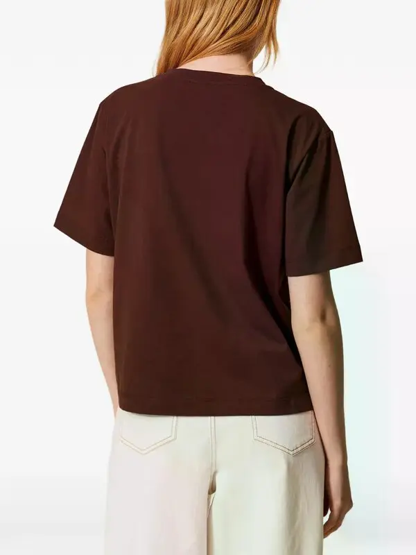TWINSET Milano Logo Print T-shirt