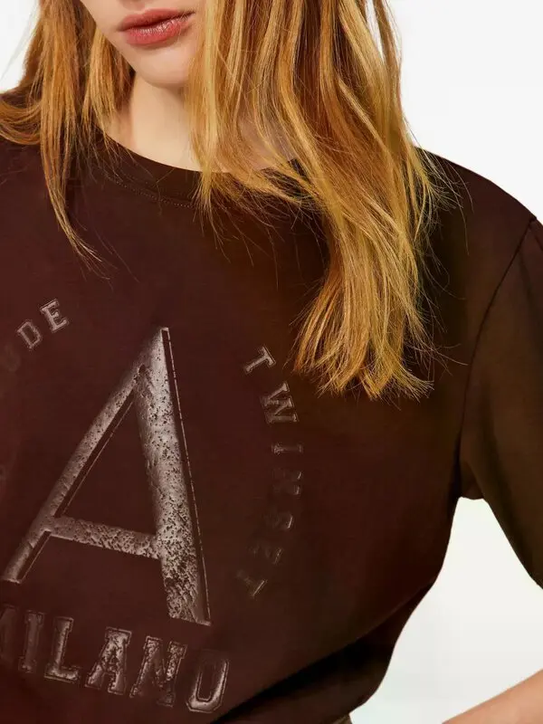TWINSET Milano Logo Print T-shirt