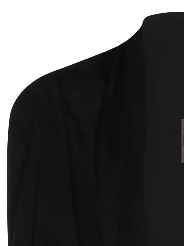 Rick Owens Asymmetric Draped Cardigan