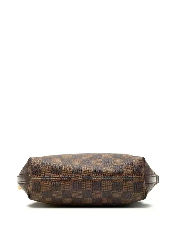 LOUIS VUITTON 2005 Damier Ebene Illovo Pm Shoulder Bag - Brown