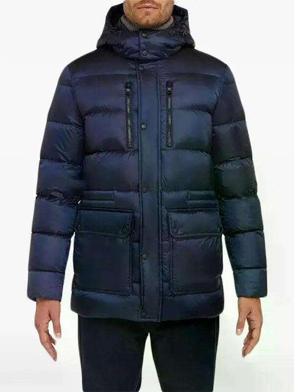 Geox Quilted Hooded Jacket