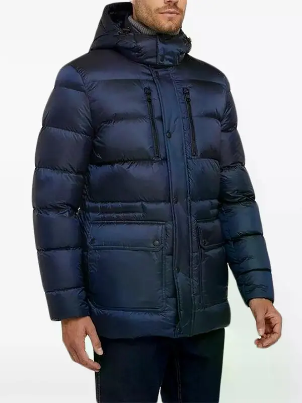 Geox Quilted Hooded Jacket