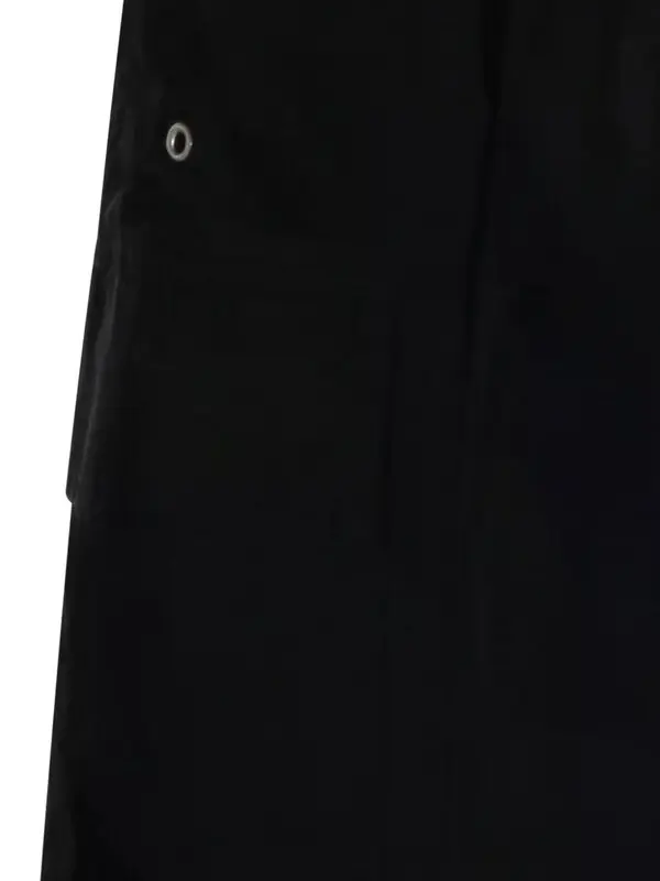 Rick Owens Zip Drawstring Shorts - Black