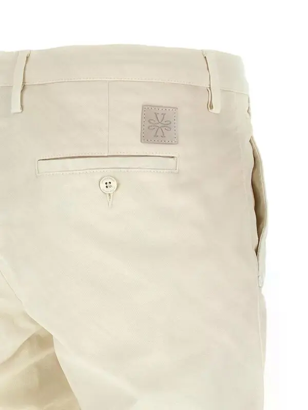Jacob Cohen Logo Patch Trousers - Neutrals