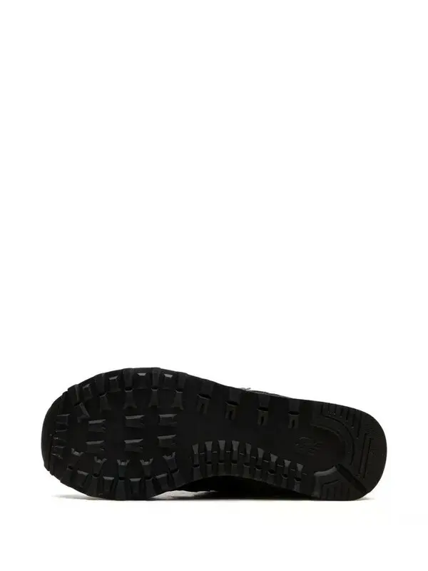 NEW BALANCE 574 Panelled Low-top Sneakers - Black