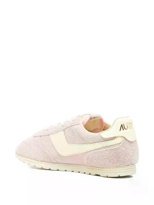 AUTRY Reelwind Low Suede Sneakers - Pink