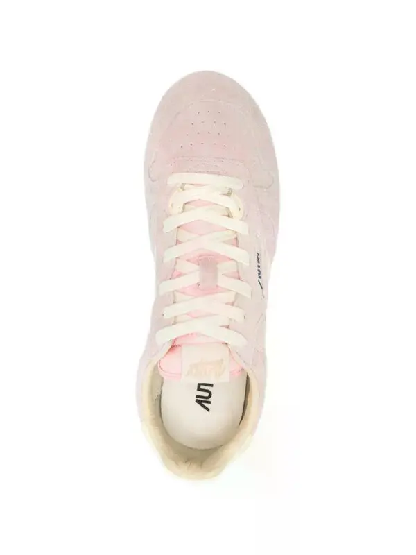AUTRY Reelwind Low Suede Sneakers - Pink