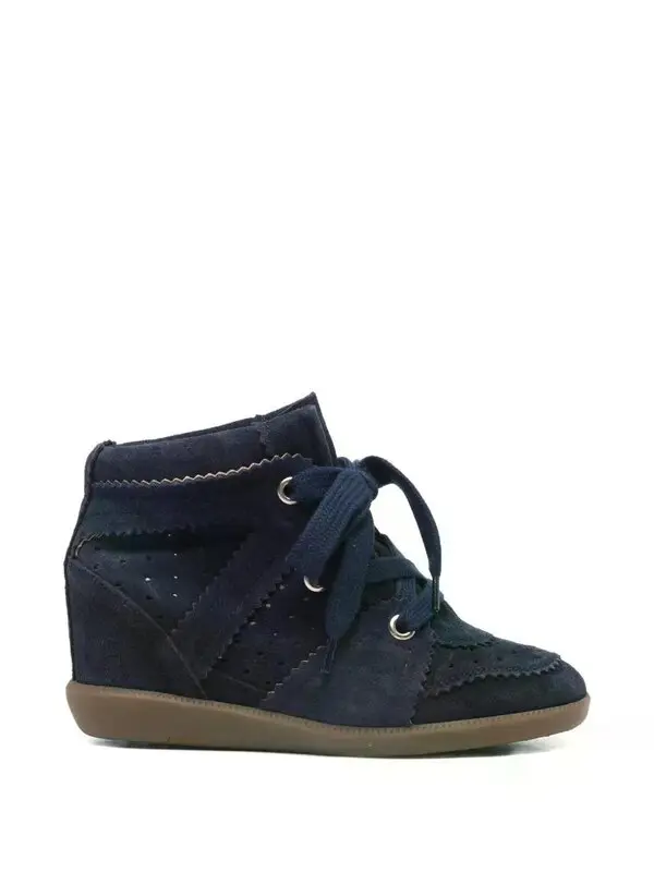 Isabel Marant Étoile Bobby Wedge Sneakers - Blue