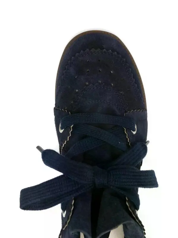 Isabel Marant Étoile Bobby Wedge Sneakers - Blue