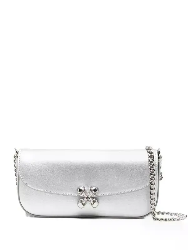 Alexander McQueen Small Skull Flower Shoulder Bag